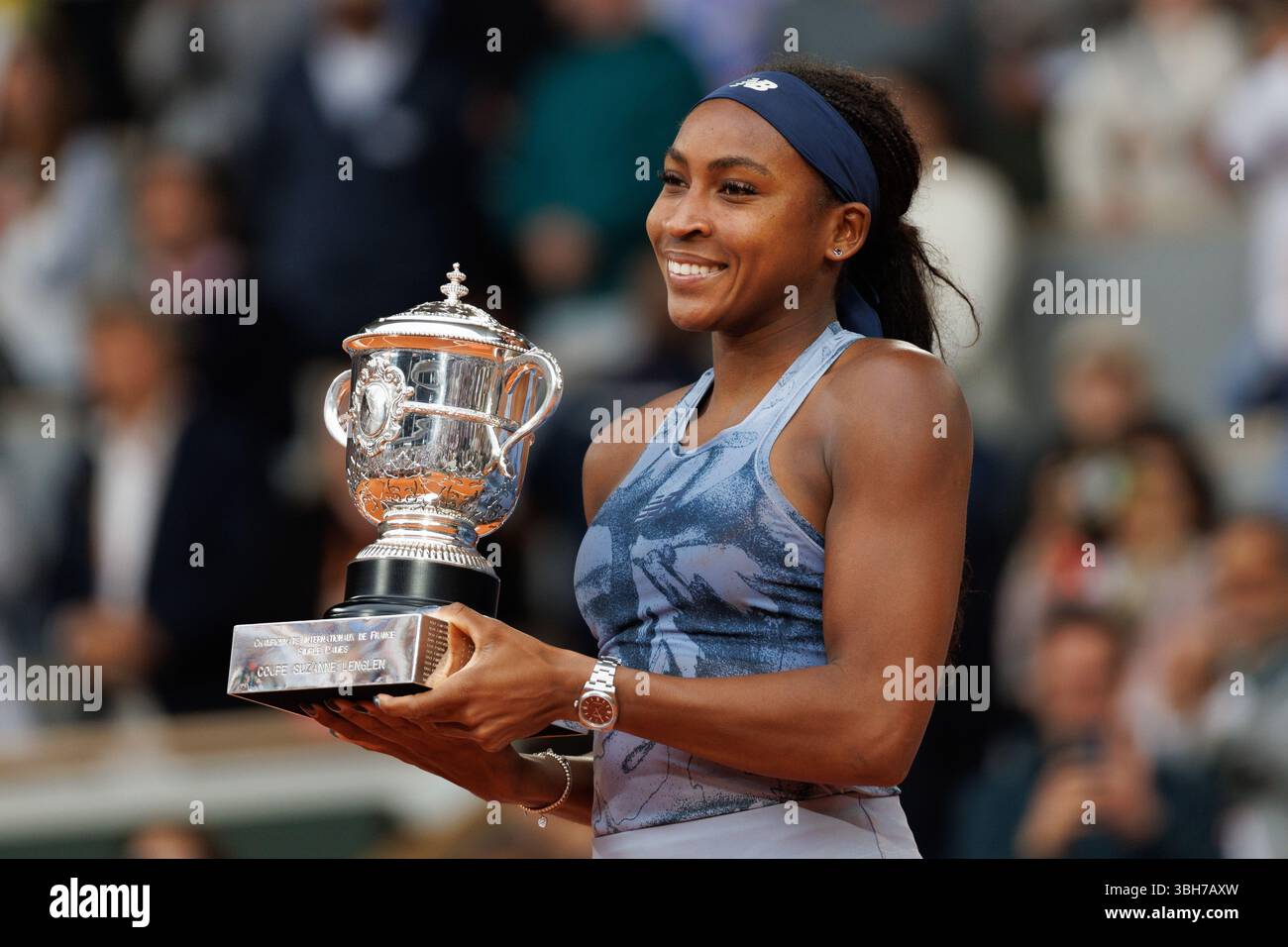 Winner Coco Gauff of United States during the Roland-Garros 2025 ...