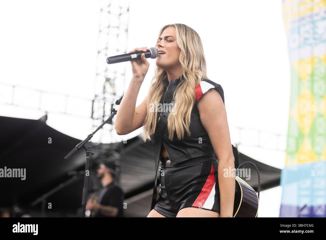NASHVILLE, TENNESSEE - JUNE 7 , 2025: Country singer Alana Springsteen ...