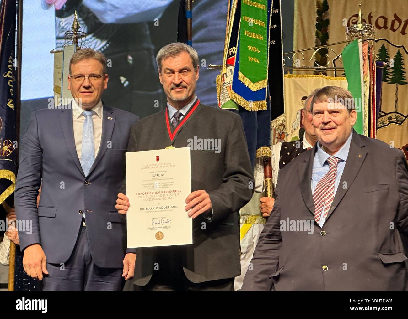 Regensburg, Germany. 08th June, 2025. Prime Minister Markus Söder (CSU ...