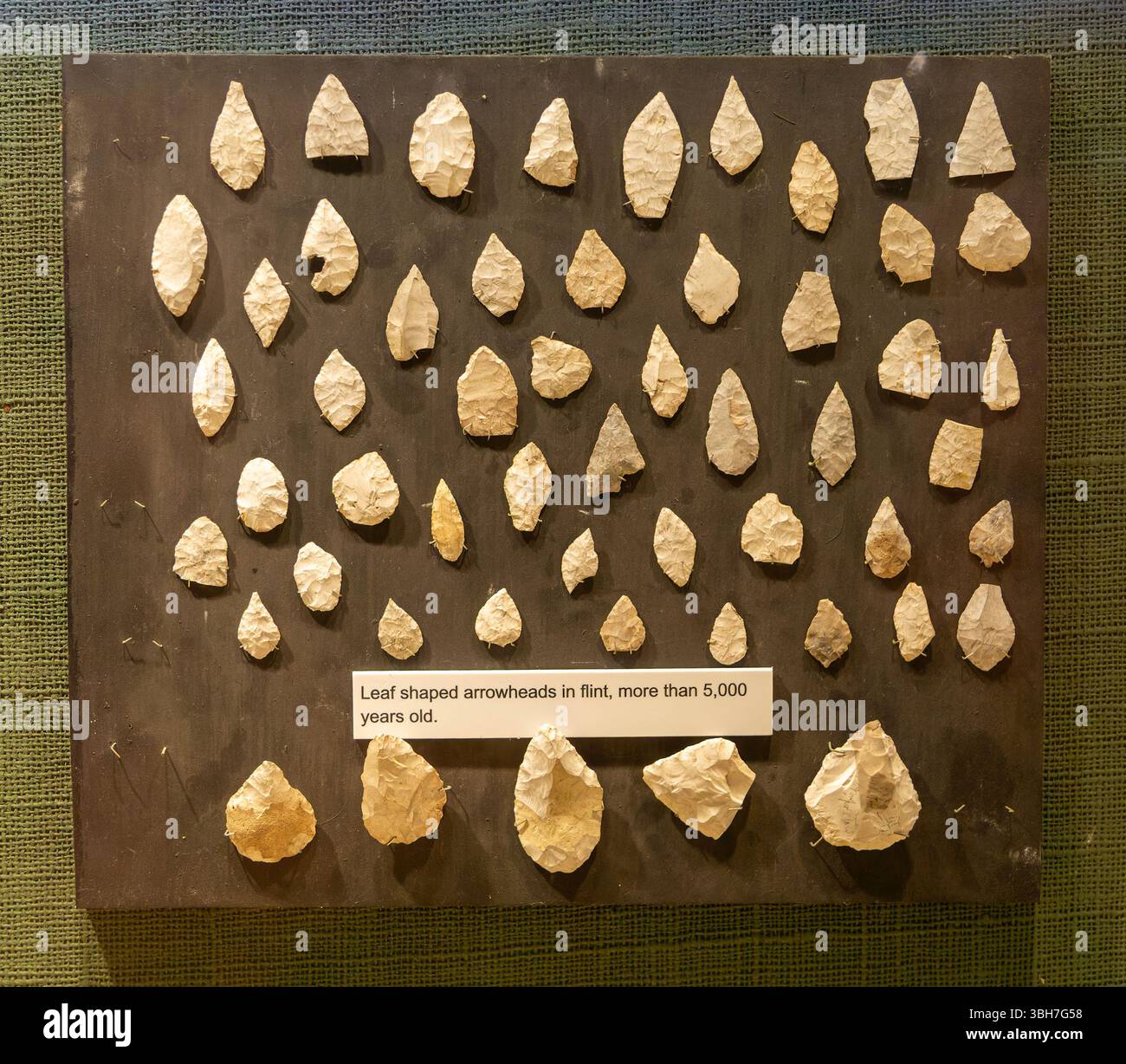 Neolithic arrowheads hi-res stock photography and images - Alamy