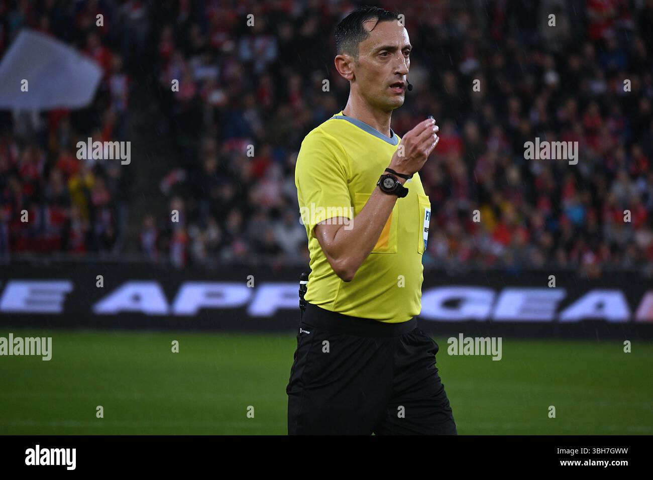Jose Maria Sanchez ( Match Referee) during Qualifiers - Norway vs Italy ...