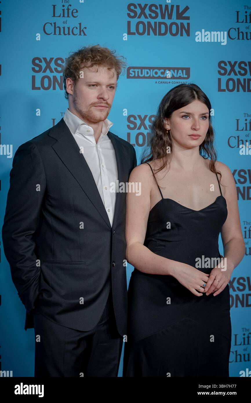London, UK. 7th June, 2025. (L-R) Solly McLeod and Agnes O'Casey attend ...