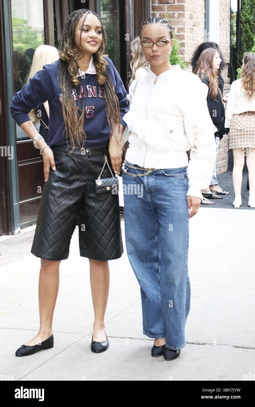 New York, NY June 06, 2025:Celeste O'Connor and Whitney Peak attend ...