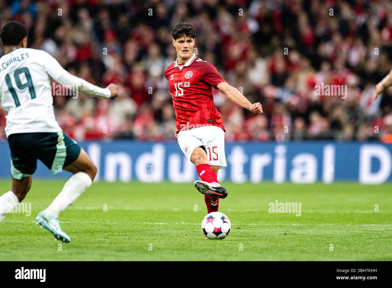 Copenhagen, Denmark. 07th June, 2025. Christian Norgaard (15) of ...