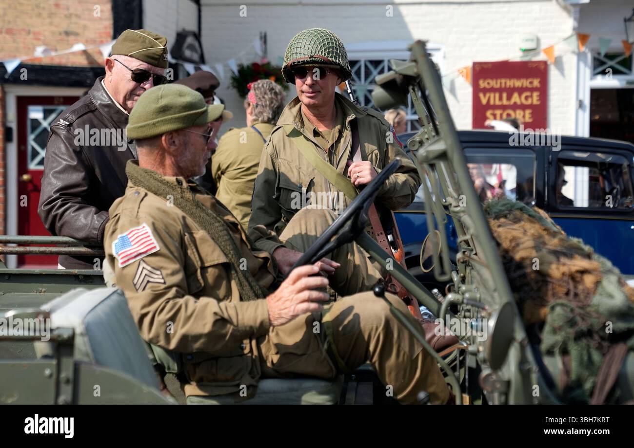 Southwick revival enthusiasts take part in the Southwick Revival, a ...