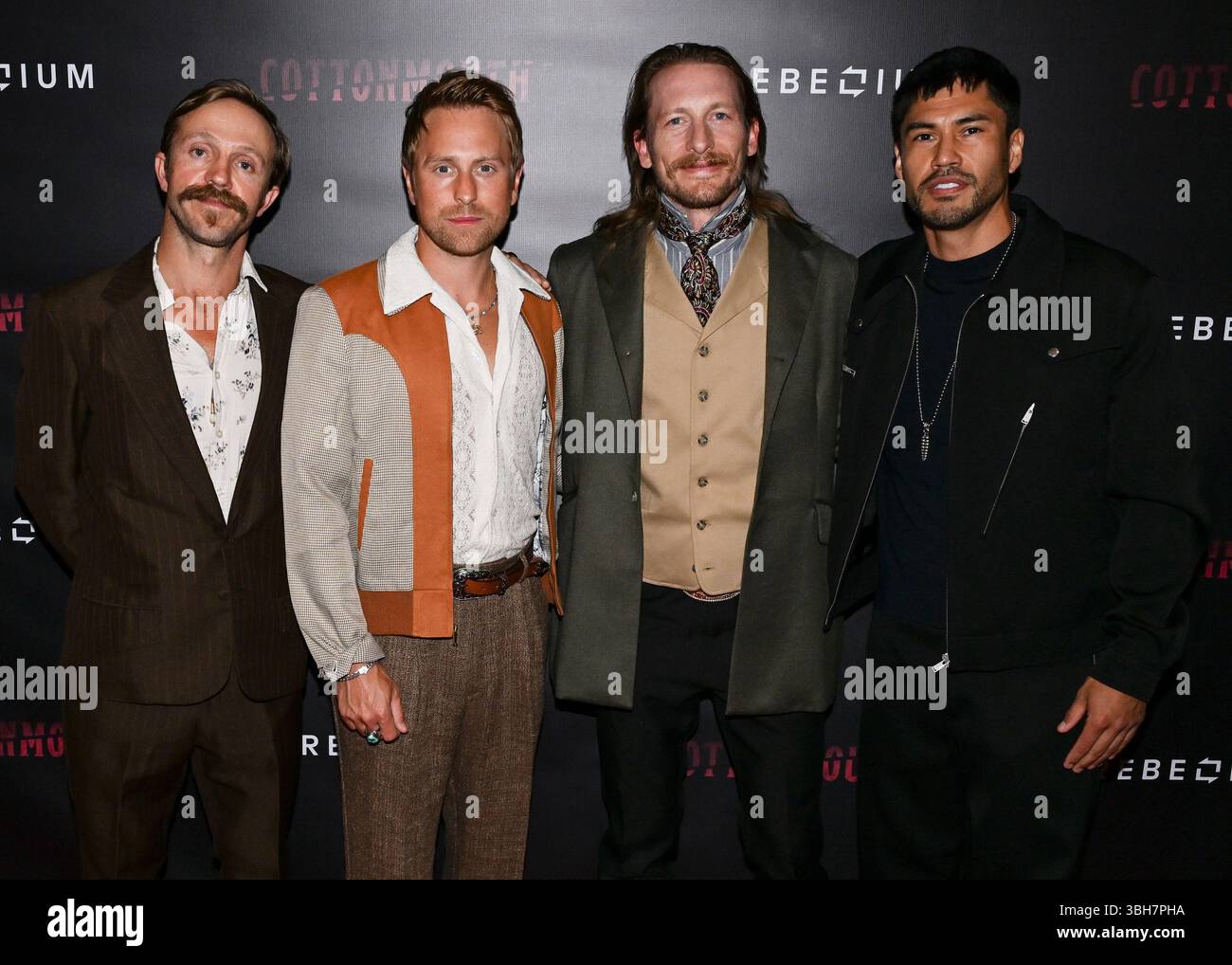 June 7, 2025, West Hollywood, California, USA: (L-R) Creed Garnick ...