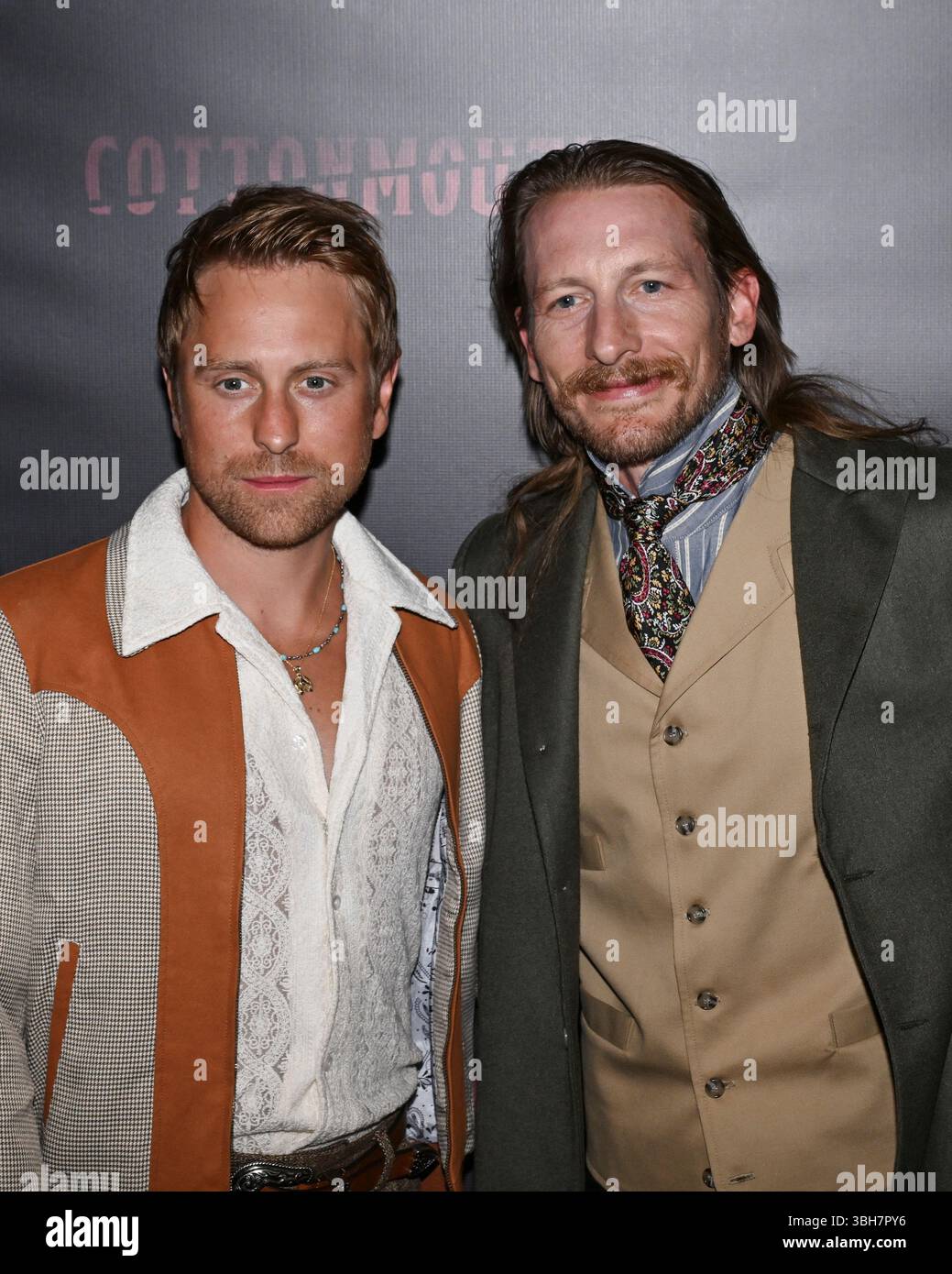 June 7, 2025, West Hollywood, California, USA: Eric Nelsen and James ...