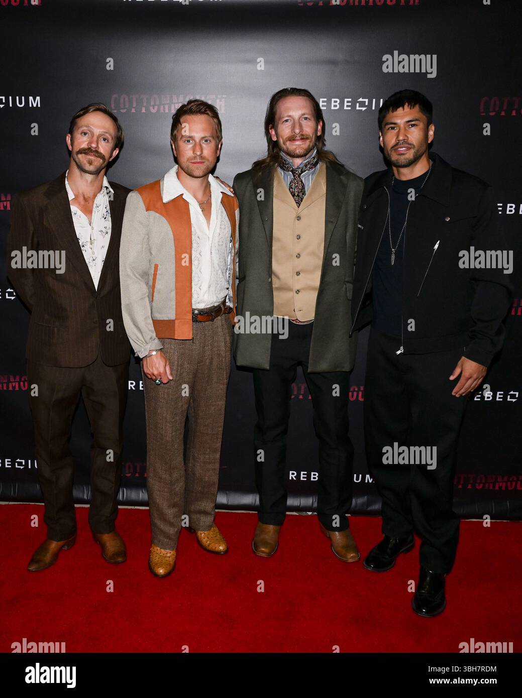 June 7, 2025, West Hollywood, California, USA: (L-R) Creed Garnick ...