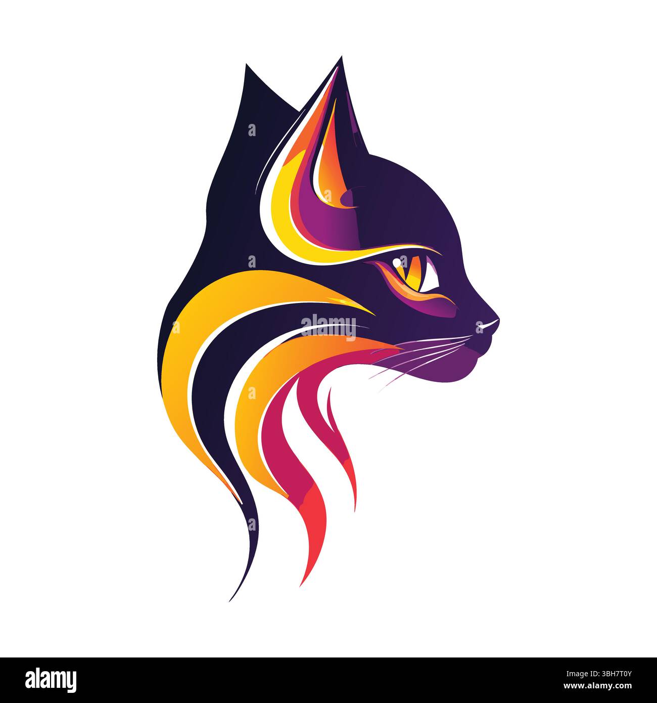 Cat branding art hi-res stock photography and images - Alamy