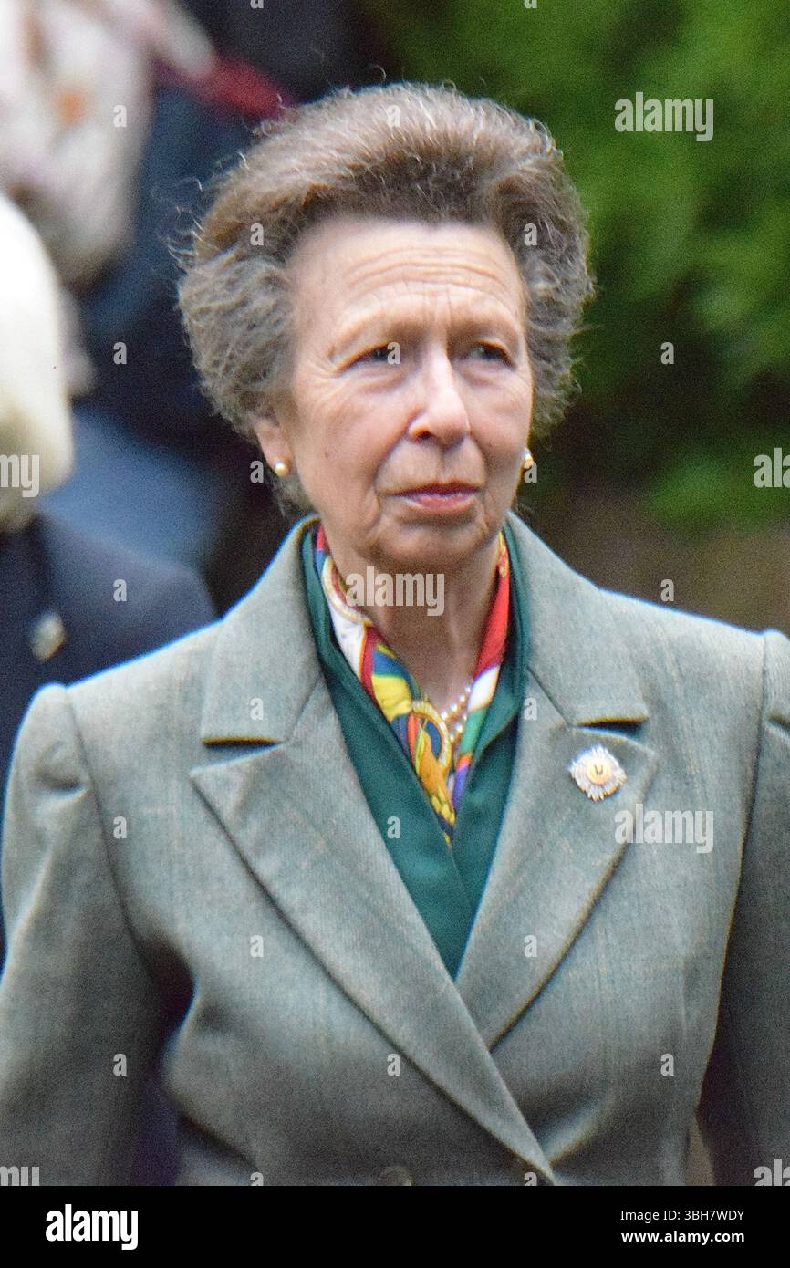 Edinburgh, Scotland, UK. 7th June, 2025. HRH The Princess Royal attends ...
