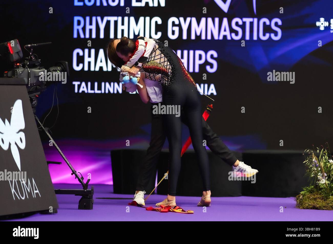 Darja Varfolomeev (Germany) at apparatus finals; 41st European Rhythmic ...