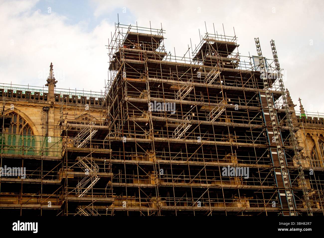 York Cathedral undergoes an ongoing cycle of restoration and repair ...