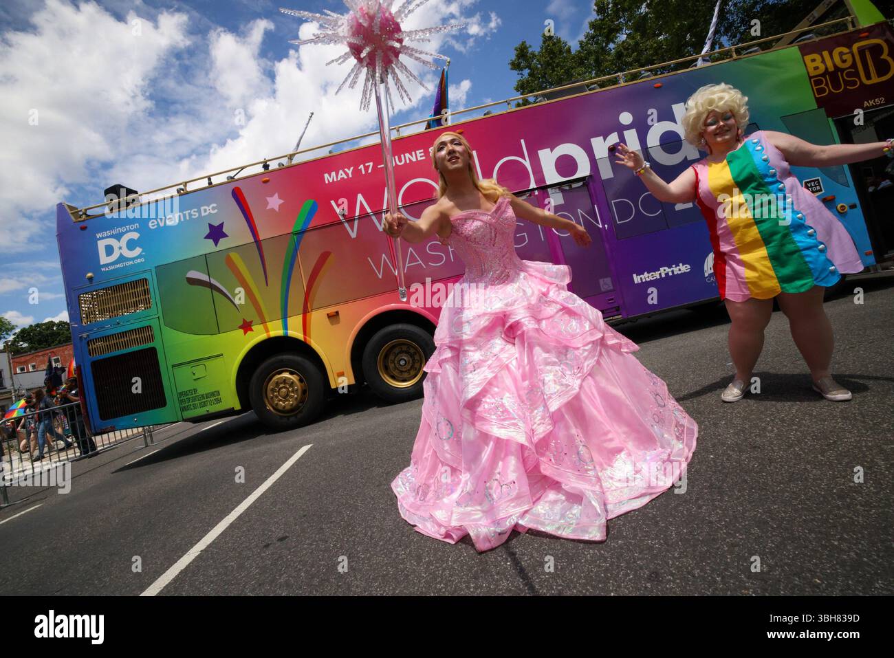 Washington, USA. 07th June, 2025. The 2025 World Pride Parade takes ...