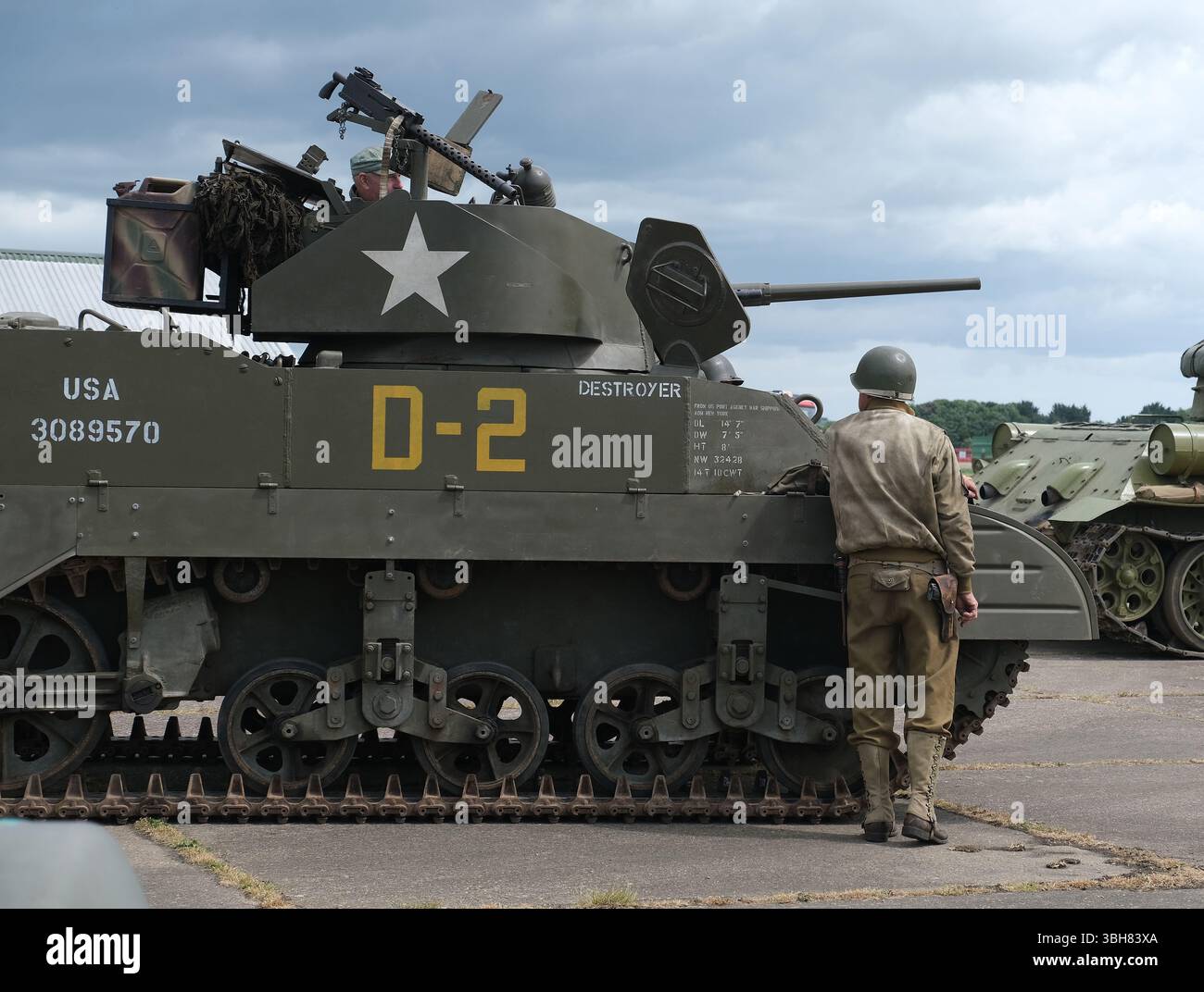 M3 Stuarts were the first American-crewed tanks in World War II to ...
