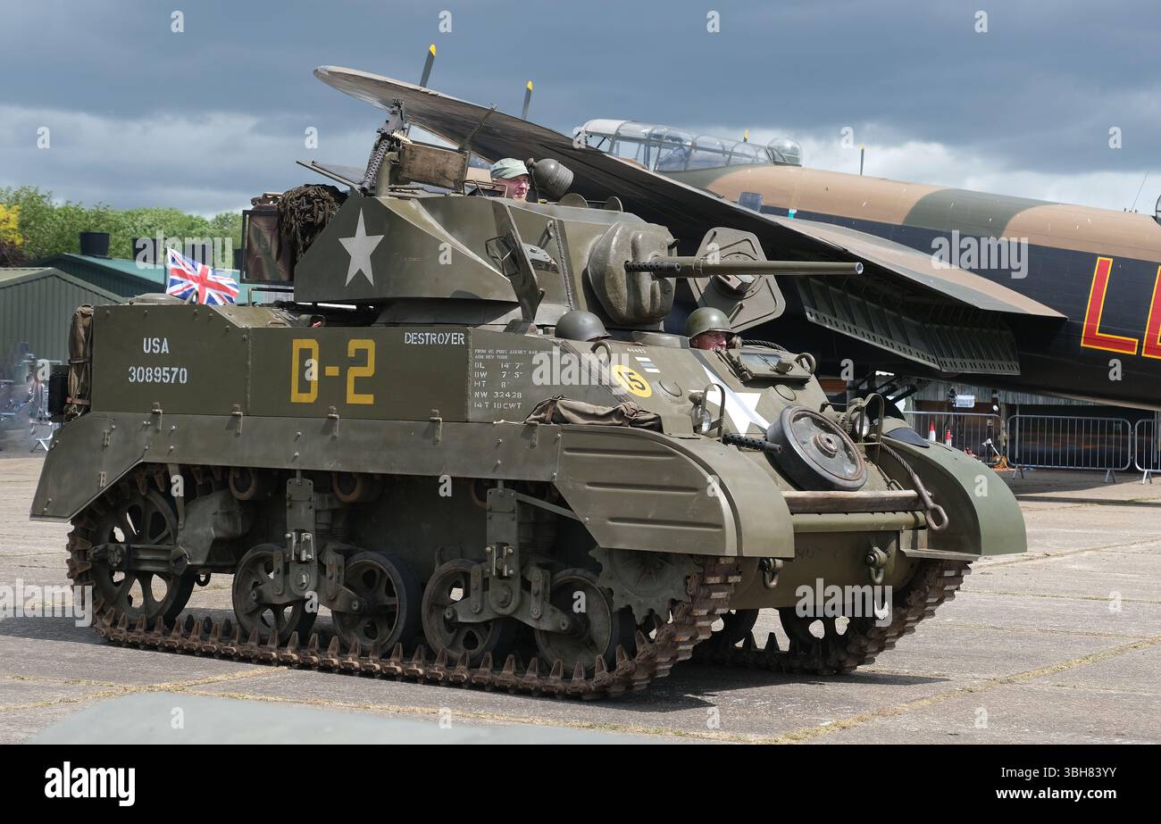 M3 Stuarts were the first American-crewed tanks in World War II to ...