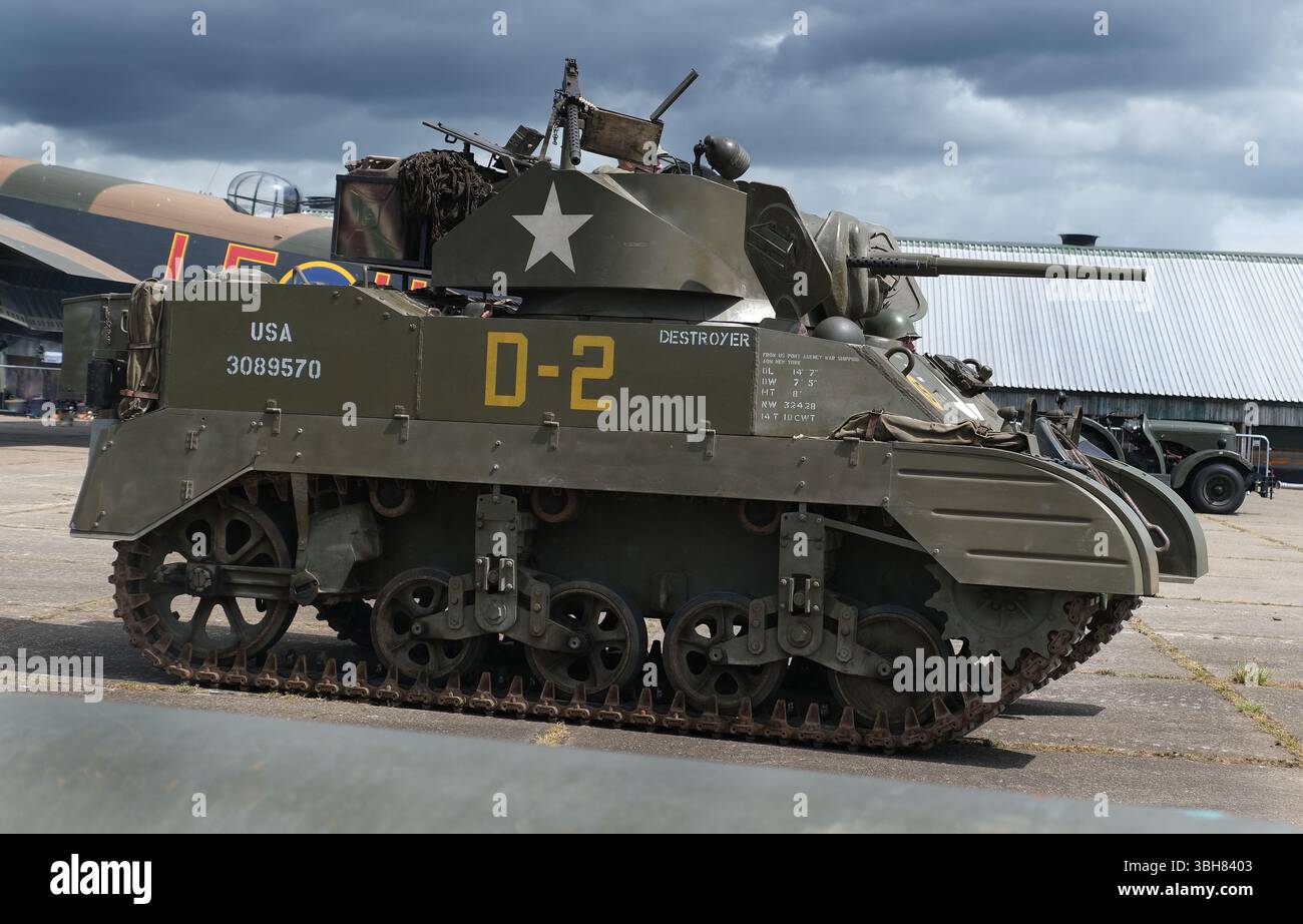 M3 Stuarts were the first American-crewed tanks in World War II to ...