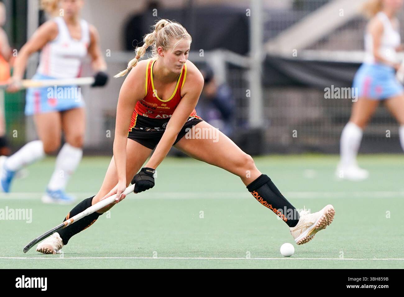 AMSTERDAM, NETHERLANDS - JUNE 8: Maddison Smith of Australia hits the ...