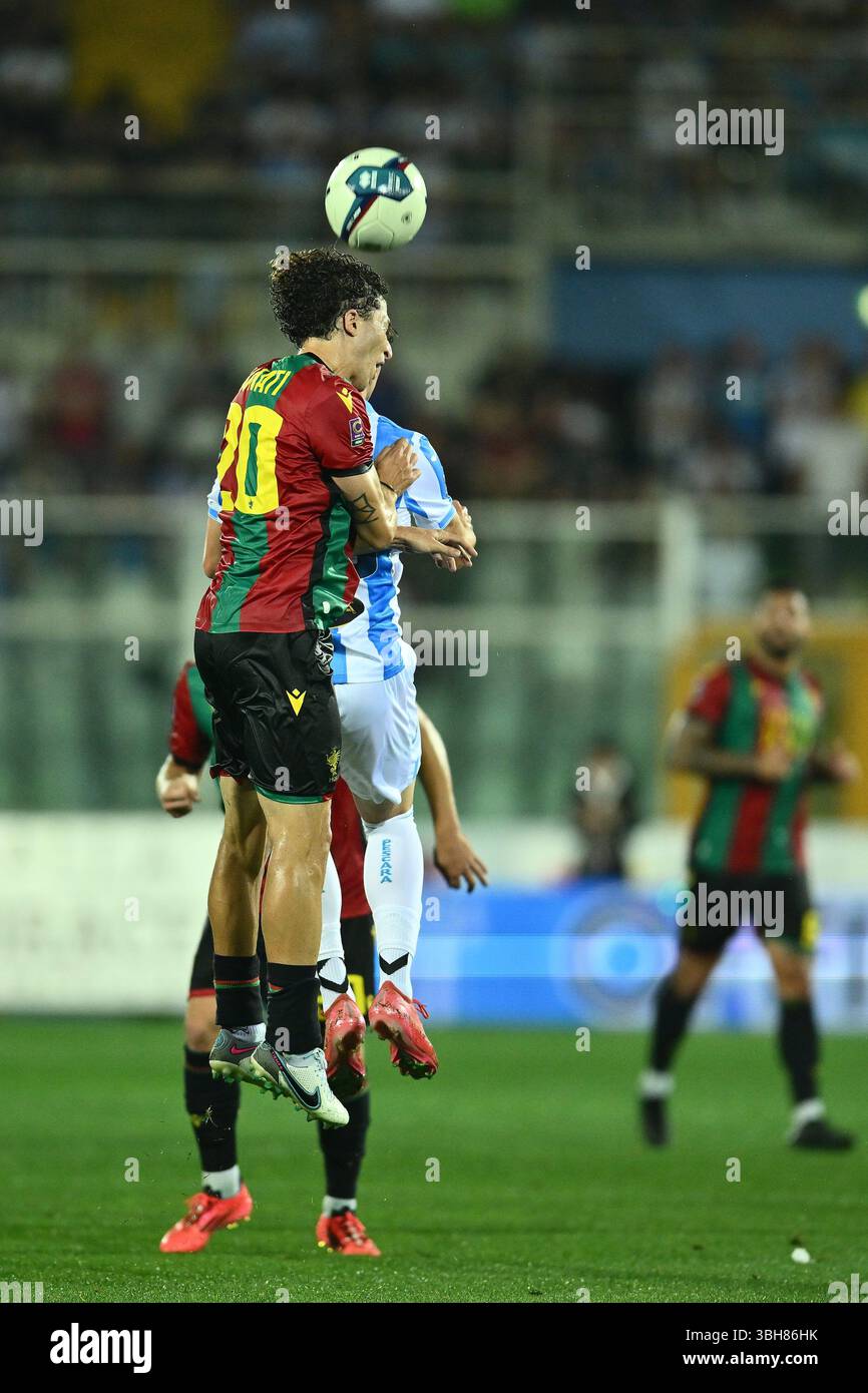 Pescara, Italy. 08th June, 2025. the Serie C NOW Playoffs Match between ...