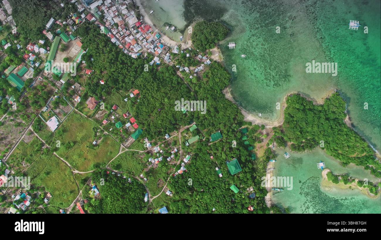 Aerial footage traditional fishing boats hi-res stock photography and ...