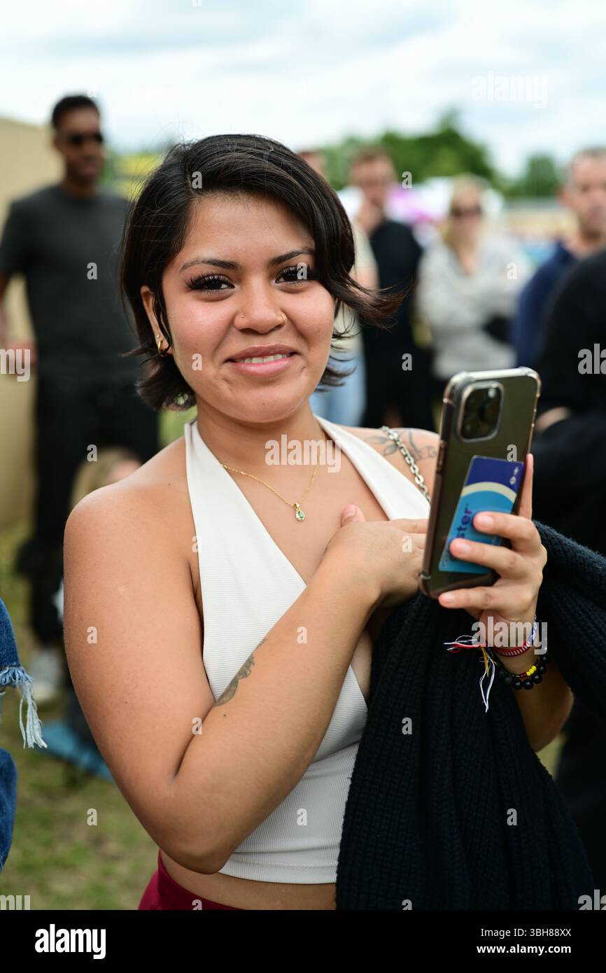 London, UK. 8th June, 2025. Latinolife at the Latinolife Village 'Latin ...
