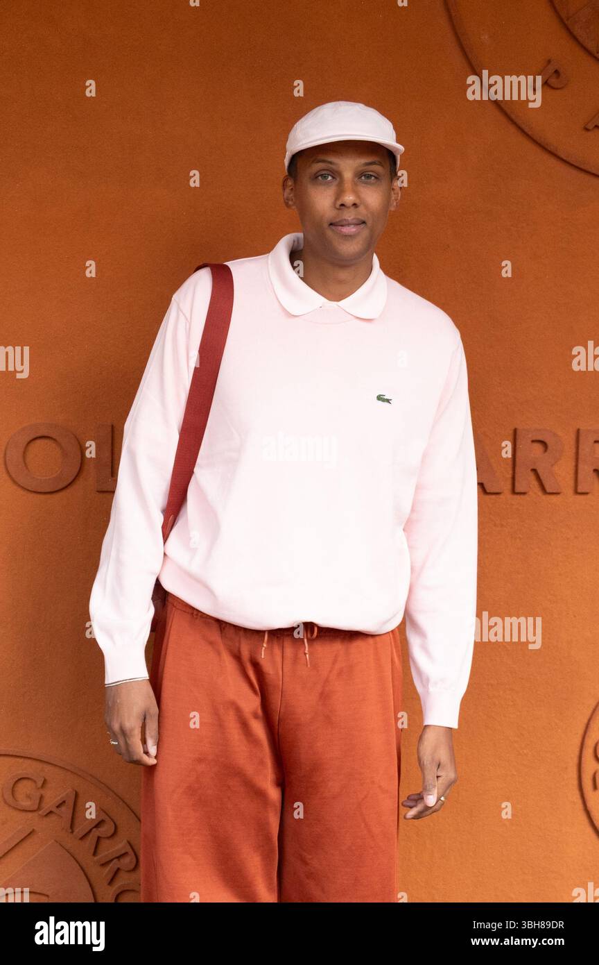 Stromae at Village for Men's Final during the 2025 French Open at ...