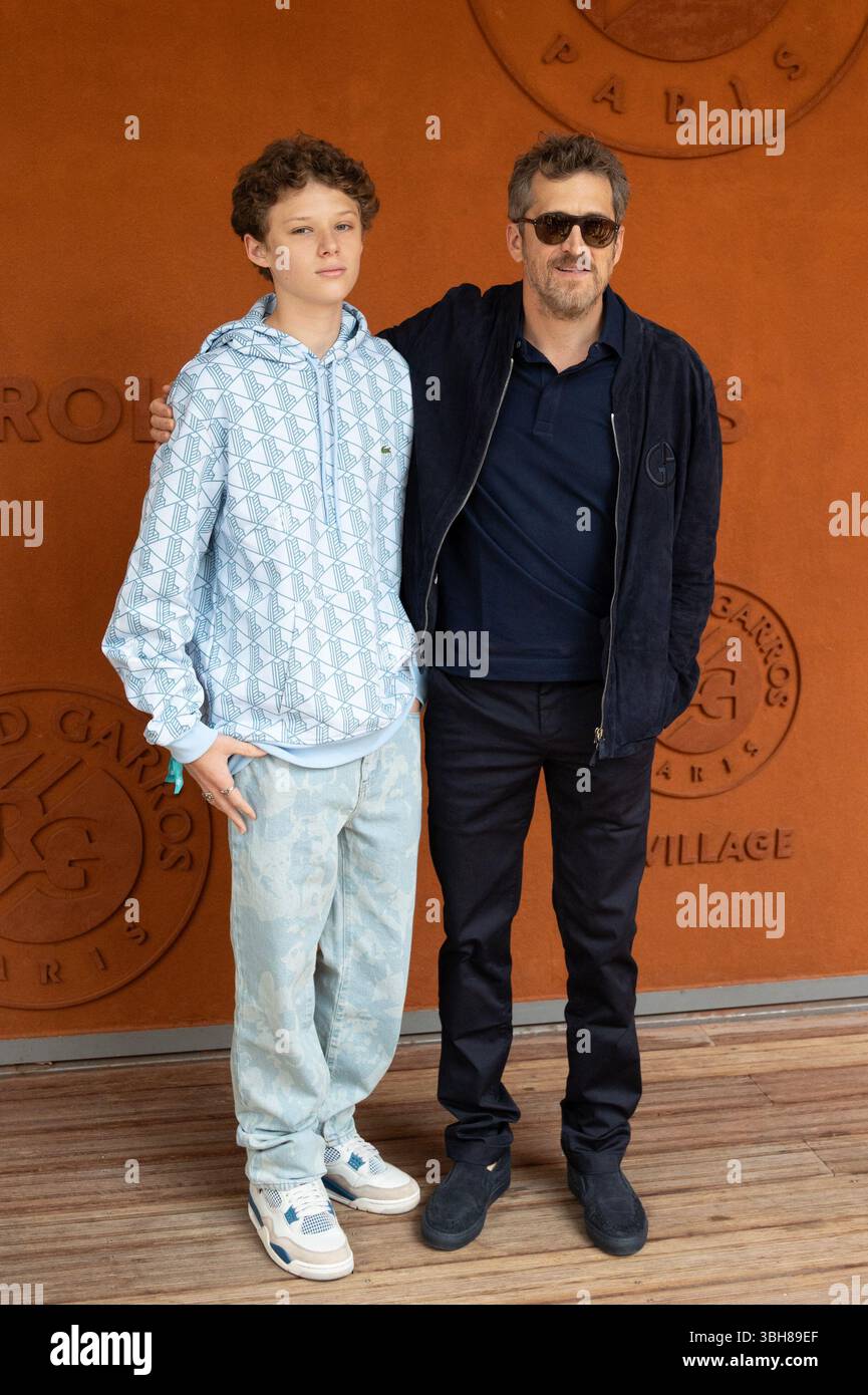 Marcel Canet, Guillaume Canet at Village for Men's Final during the ...