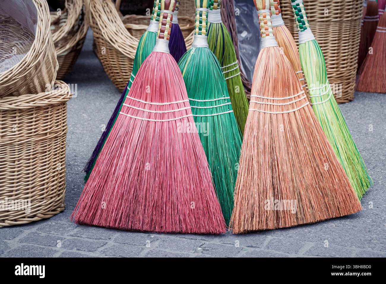 Unique broom designs hi-res stock photography and images - Alamy