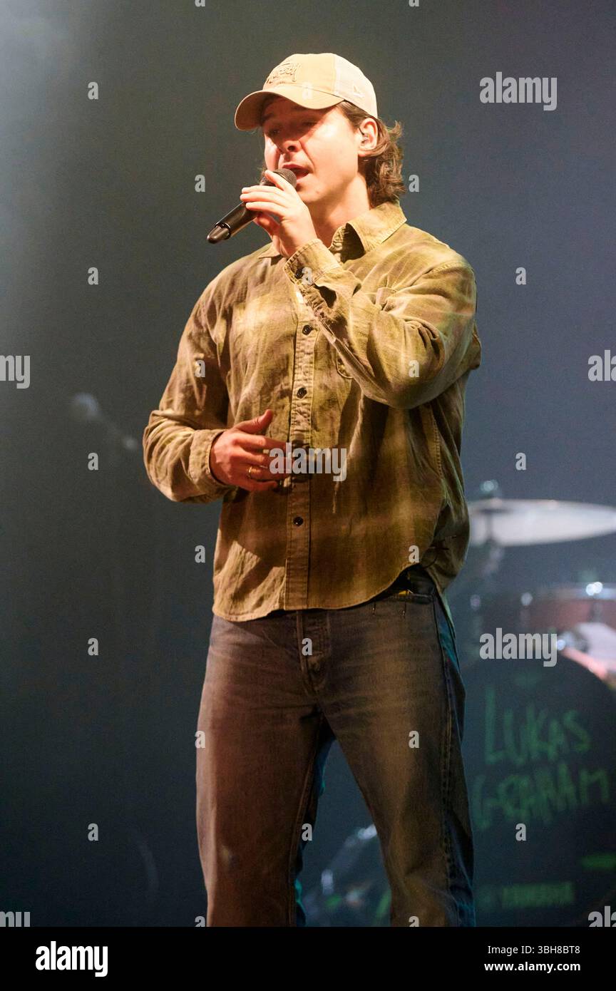 Lukas Forchhammer von Lukas Graham live auf dem Stars of Sound Festival ...
