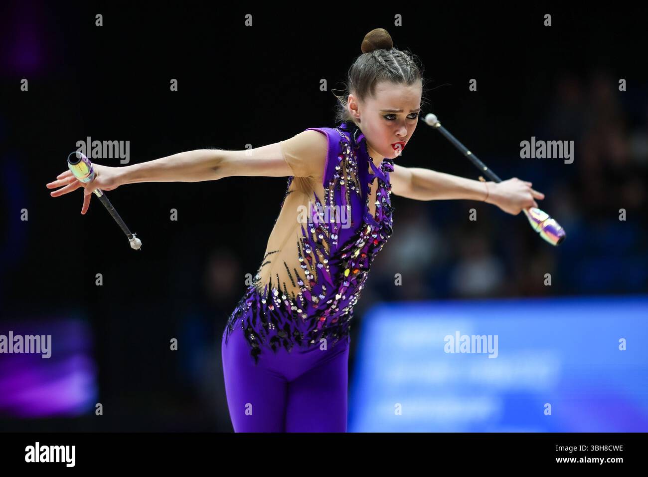 Taisiia Onofriichuk (Ukraine) at apparatus finals; 41st European ...