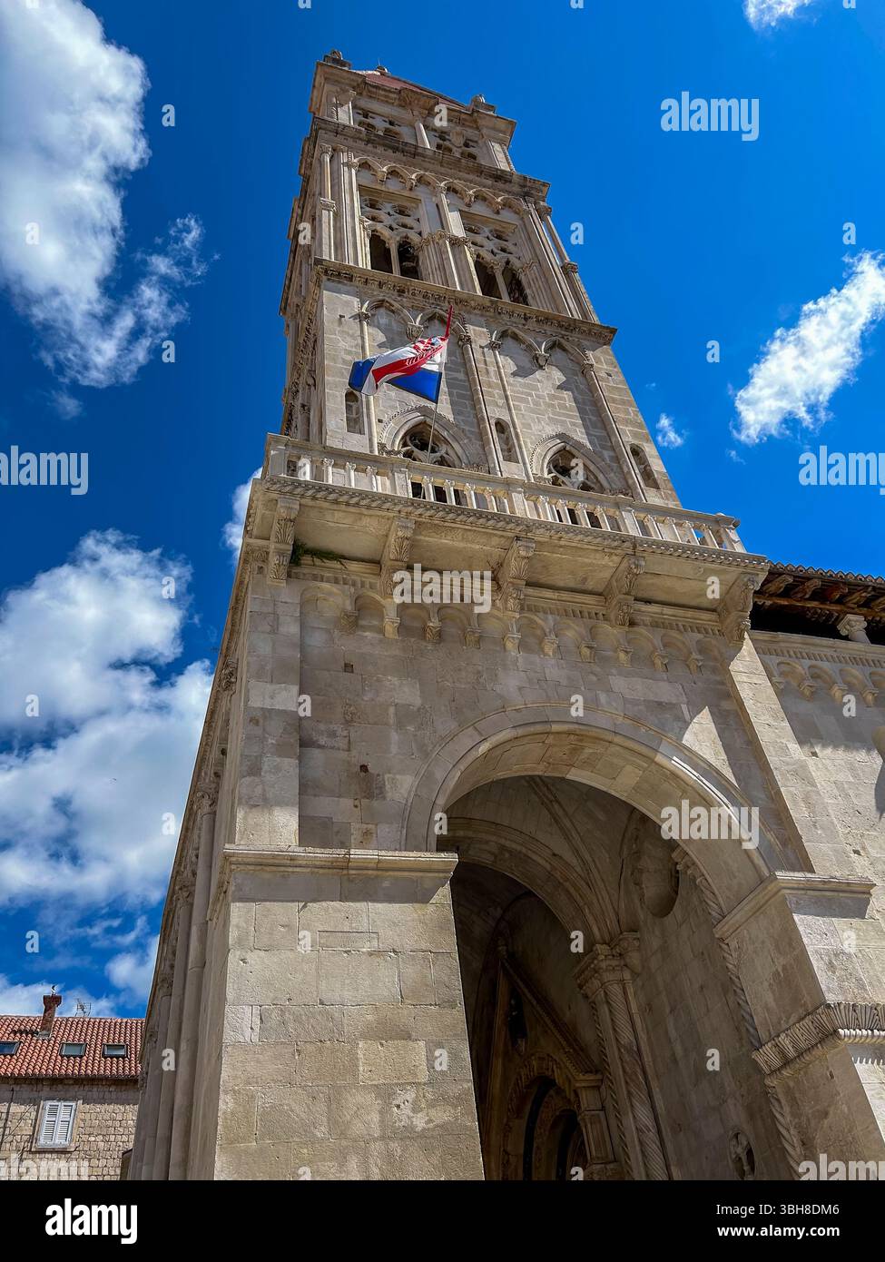 Trogir, Split, Croatia, Scenic View, Old Town Center, Historic District ...