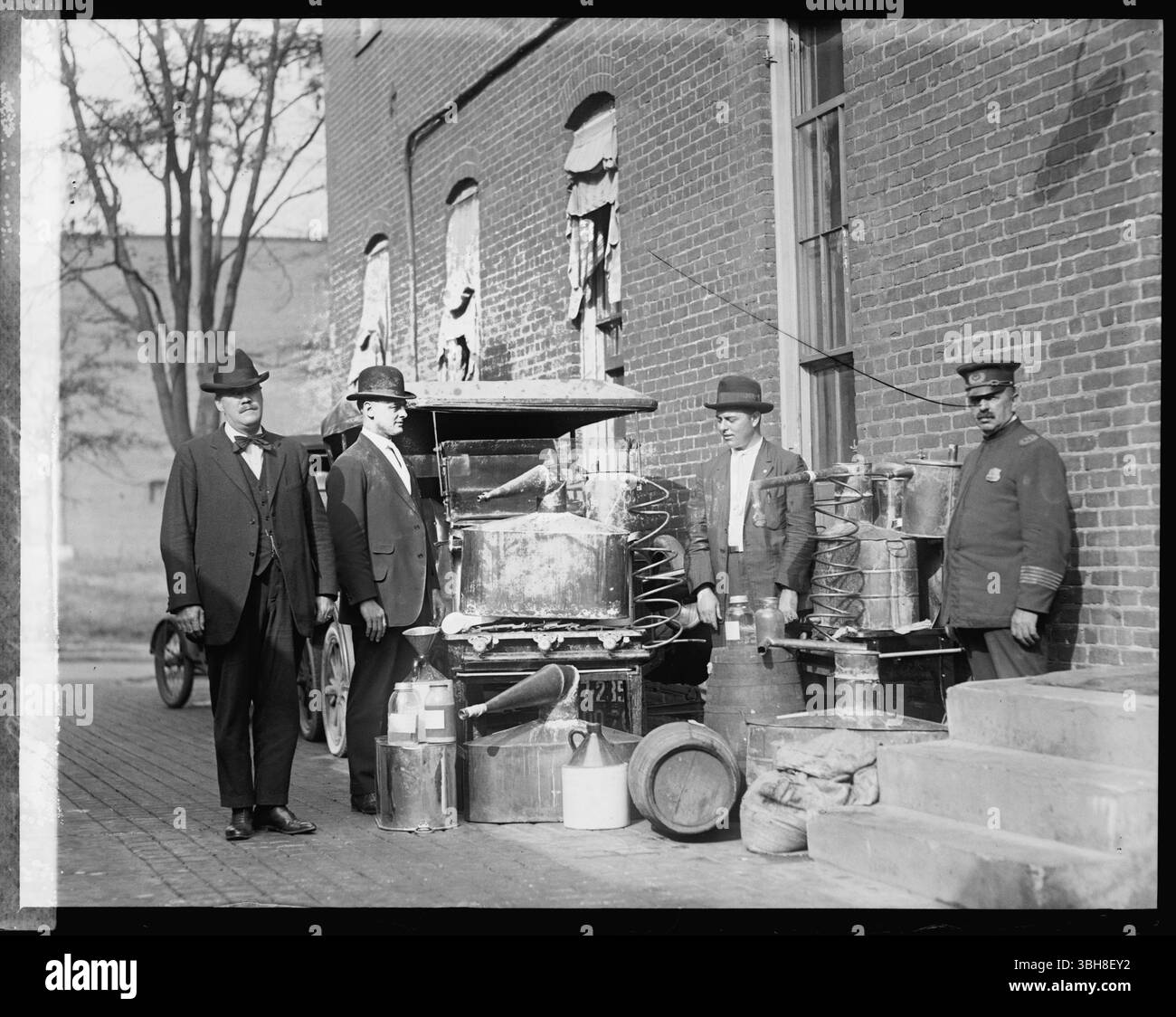 October 6, 1922. USA: An American official with a Confiscated still. Archive American Photograph ...