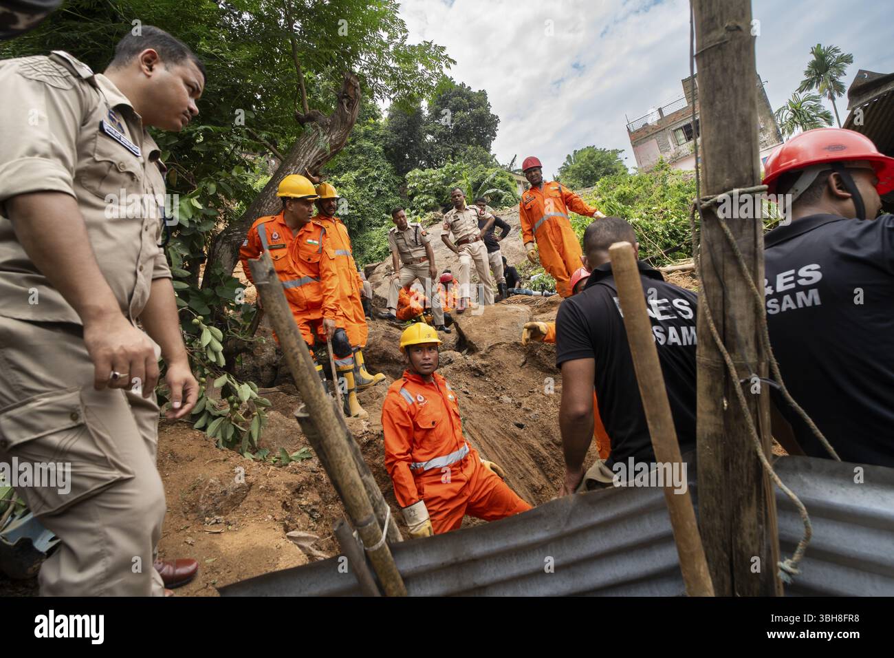 Rescue operations by the National Disaster Response Force (NDRF) and ...