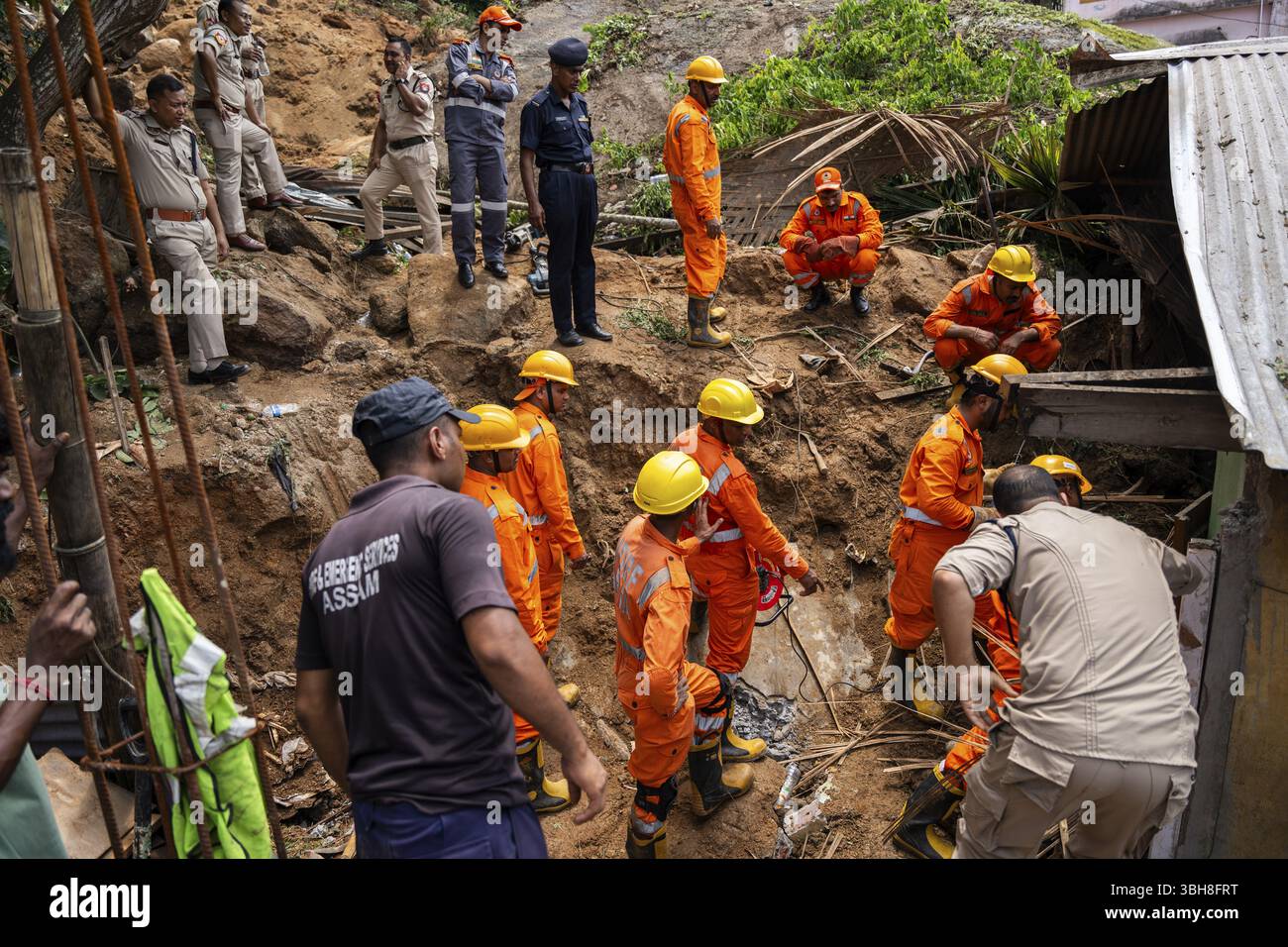Rescue operations by the National Disaster Response Force (NDRF) and police are in full swing ...