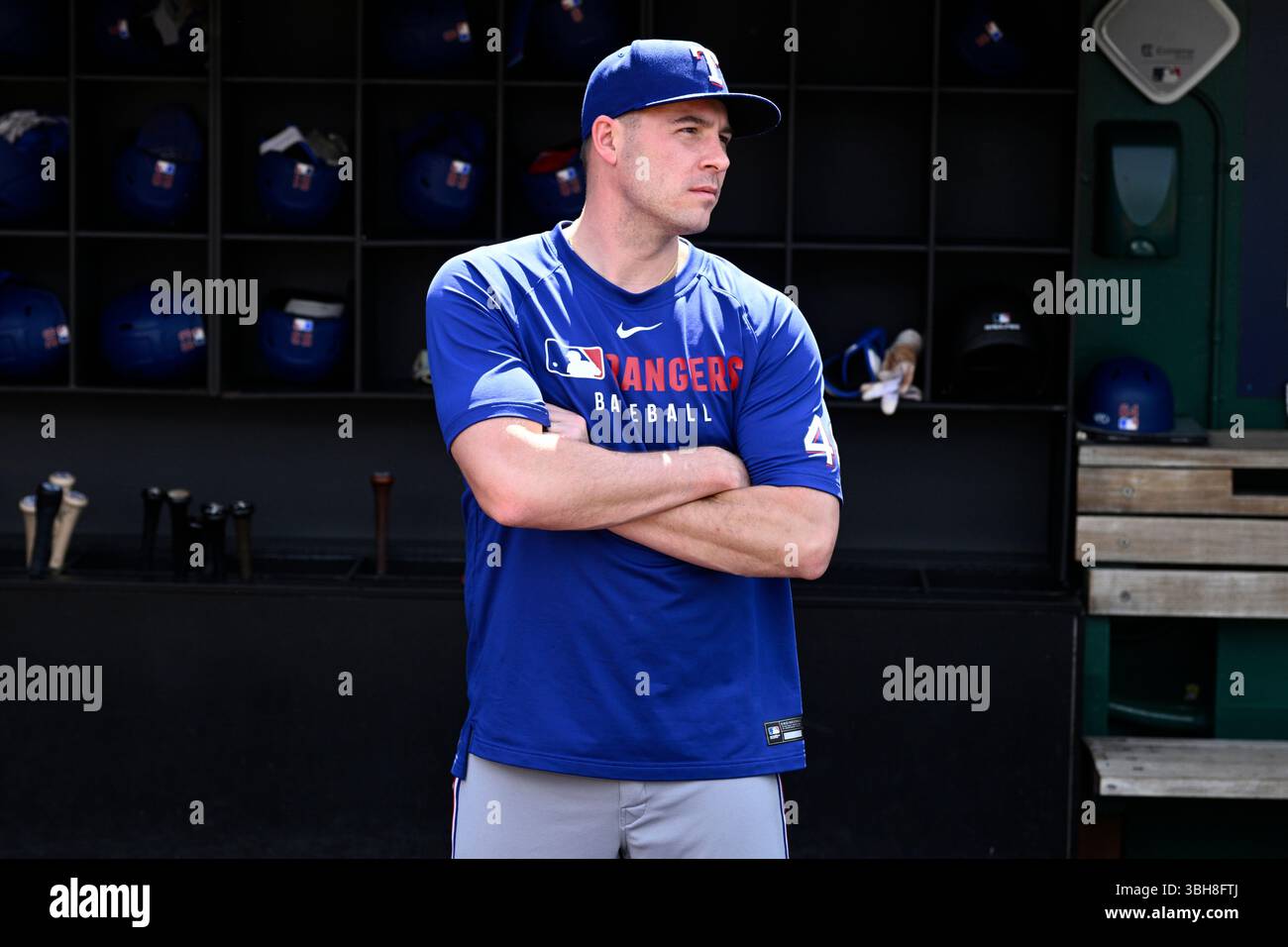 Texas Rangers pitcher Patrick Corbin is recognized as a former ...
