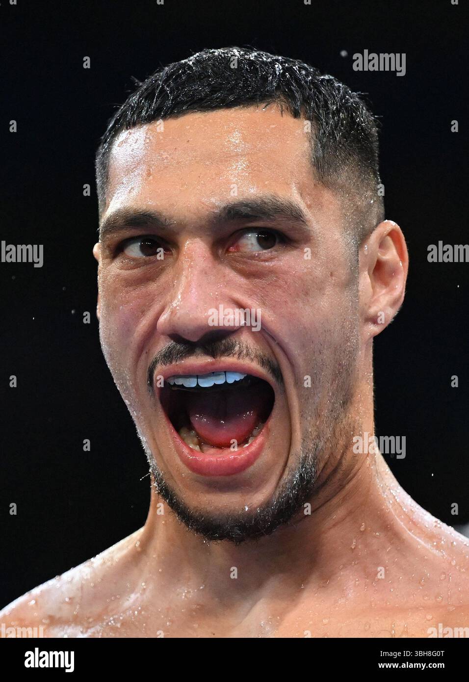 Gold Coast, Australia. 08th June, 2025. Australian Jai Opetaia prior to ...