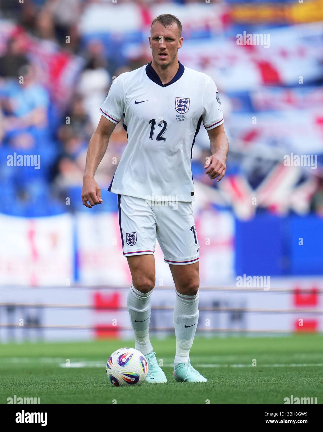 Barcelona, Spain. 08th June, 2025. Dan Burn of England during the FIFA ...