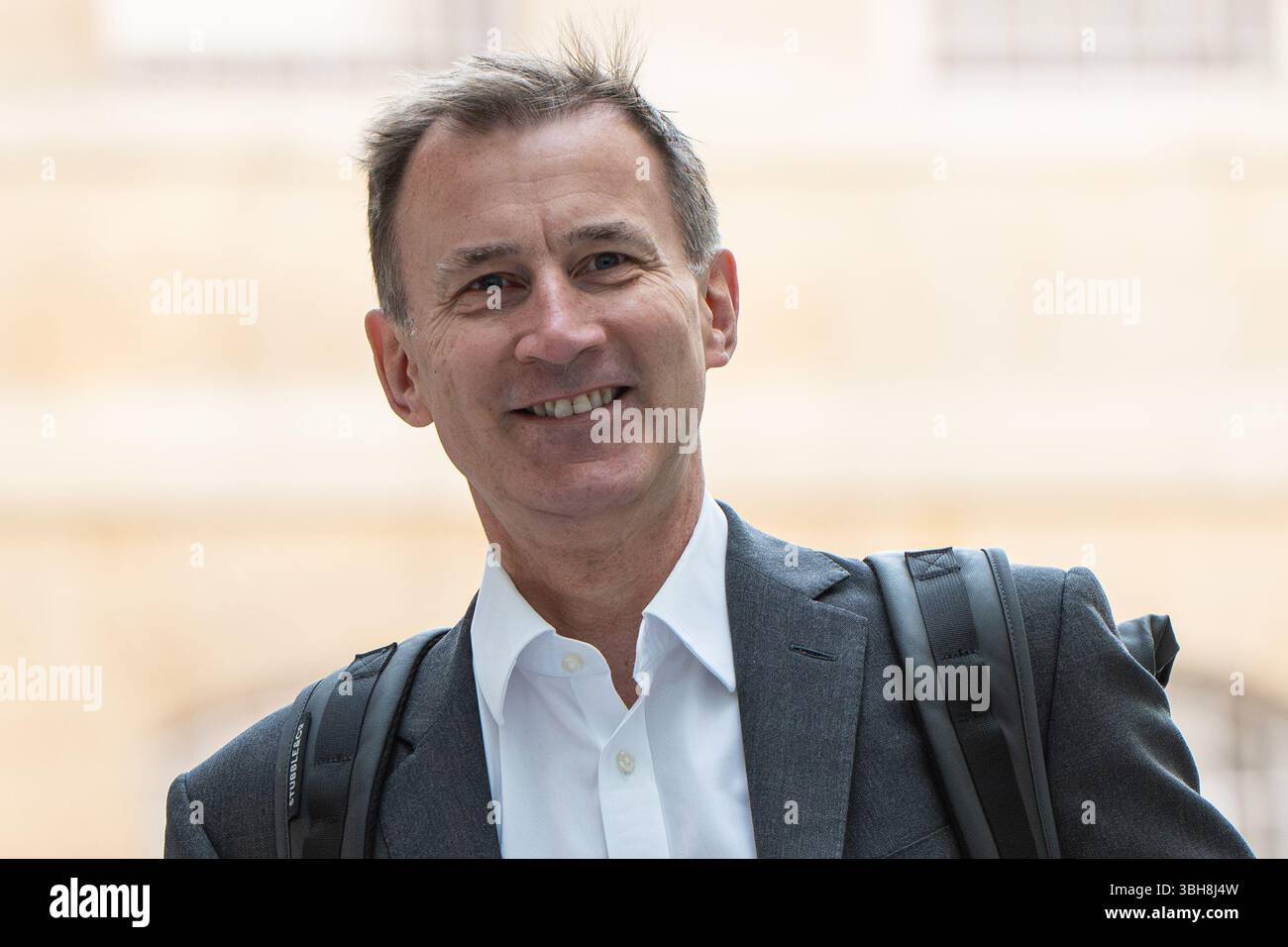 Former Chancellor Jeremy Hunt arrives at BBC Studios in London ahead of ...