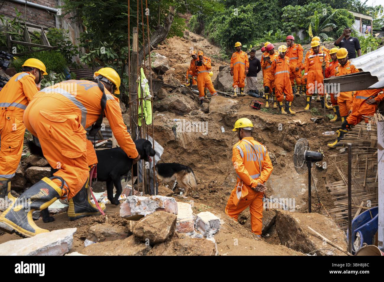Rescue operations by the National Disaster Response Force (NDRF) and ...