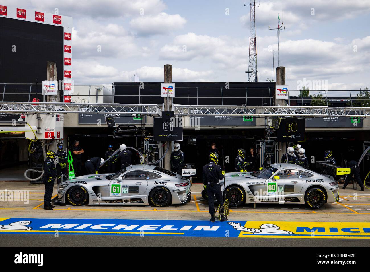 Le Mans, France. 08th June, 2025. 61 BERRY Martin (aus), HODENIUS Lin ...