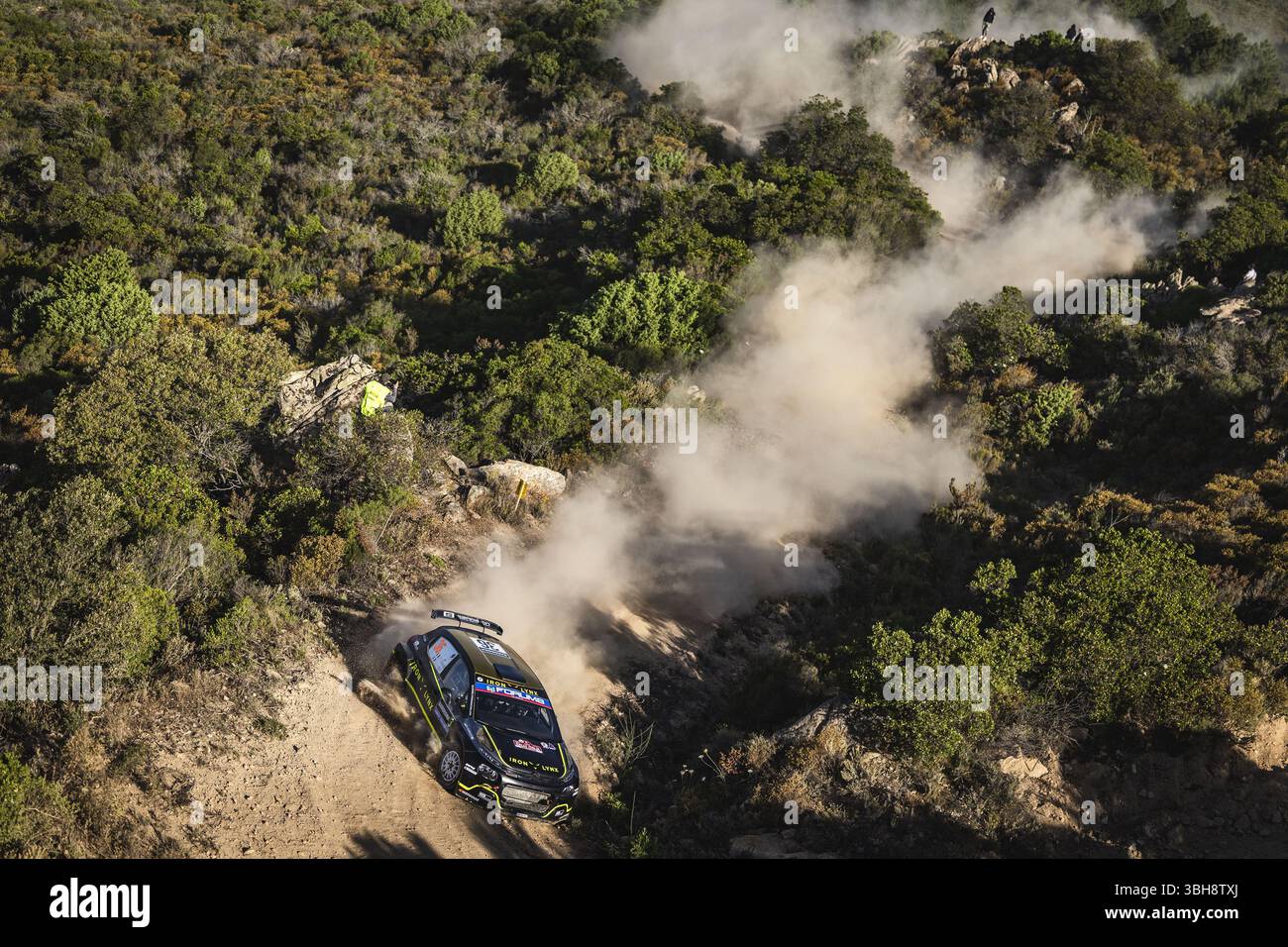 36 Pablo SARRAZIN, Geoffrey COMBE, Citroen C3 Rally2, action during the ...