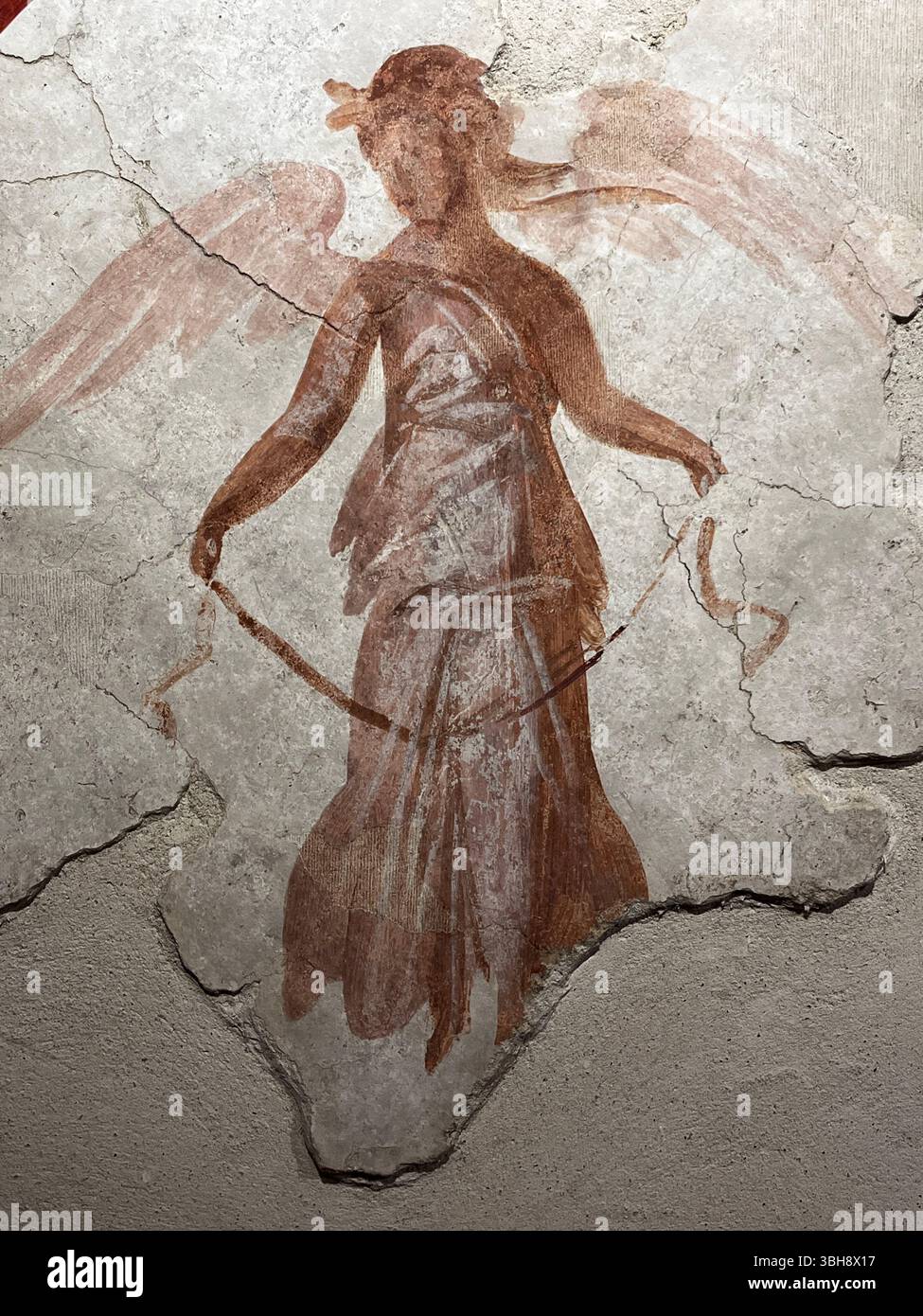 Ancient Rome, Museo Nazionale Romano, a wall painting depicting ...