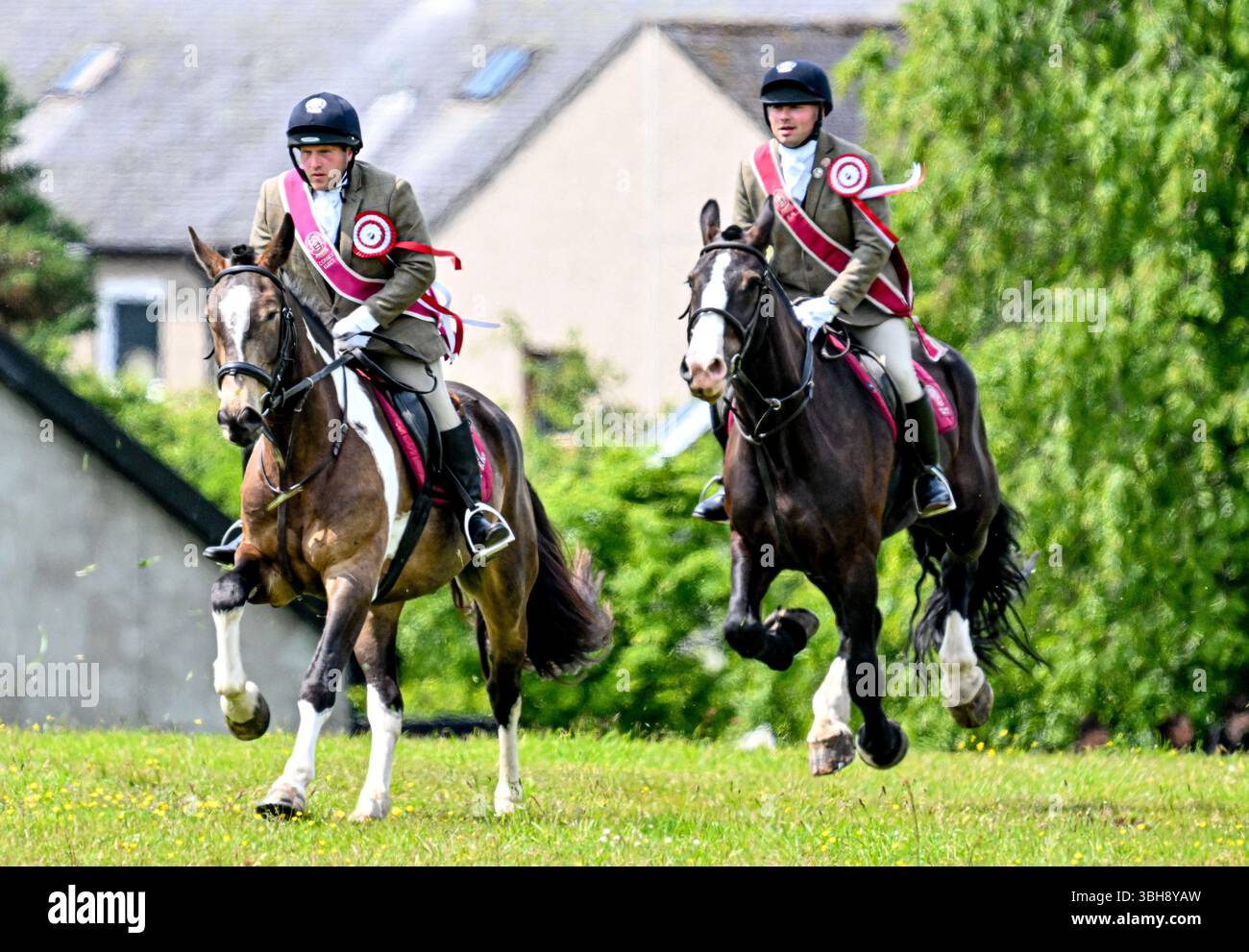Riding of the Marches, Biggar, 8th June 2025. The Ride out. Biggar ...