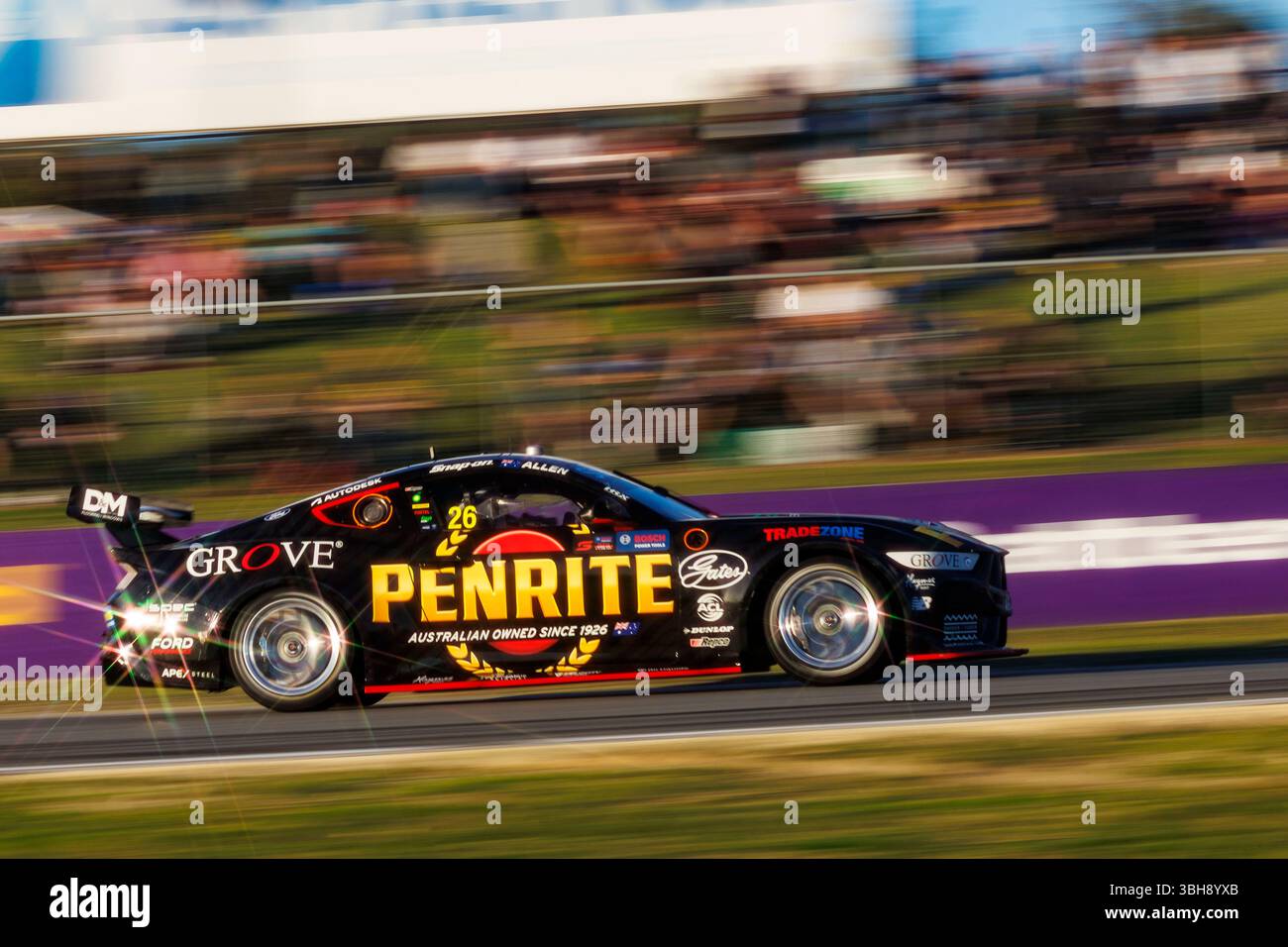 Perth, Australia. 08th June, 2025. Kai Allen of Grove Racing seen in ...