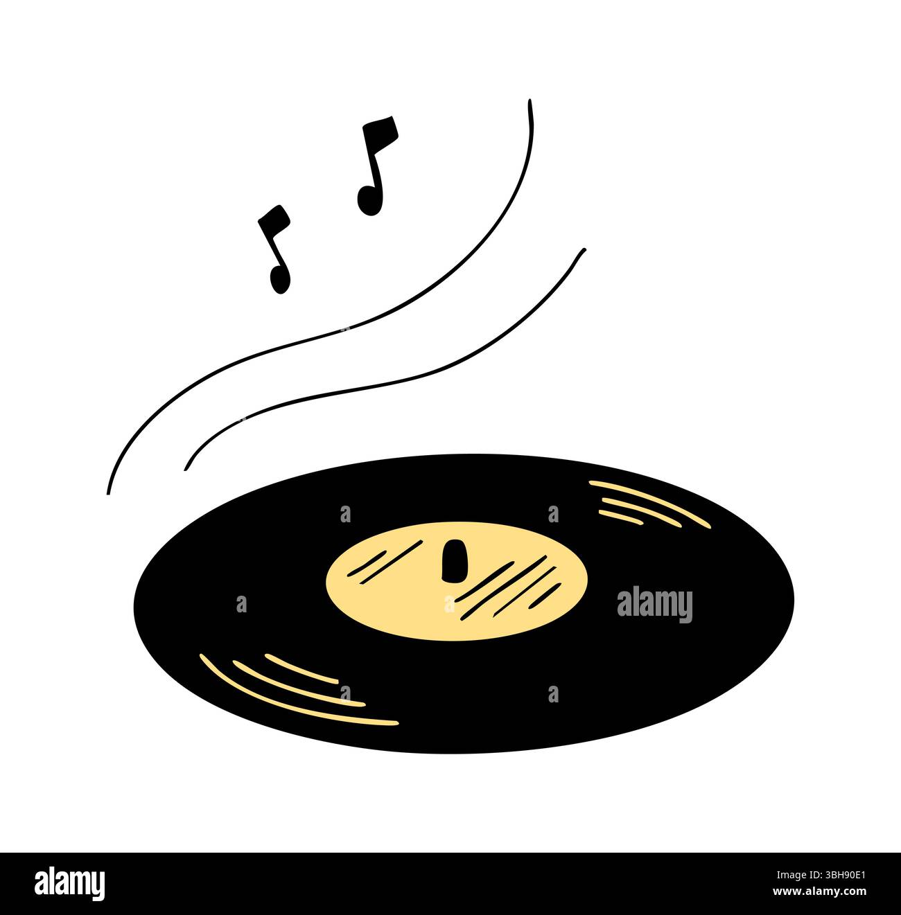 Vinyl analog Stock Vector Images - Alamy