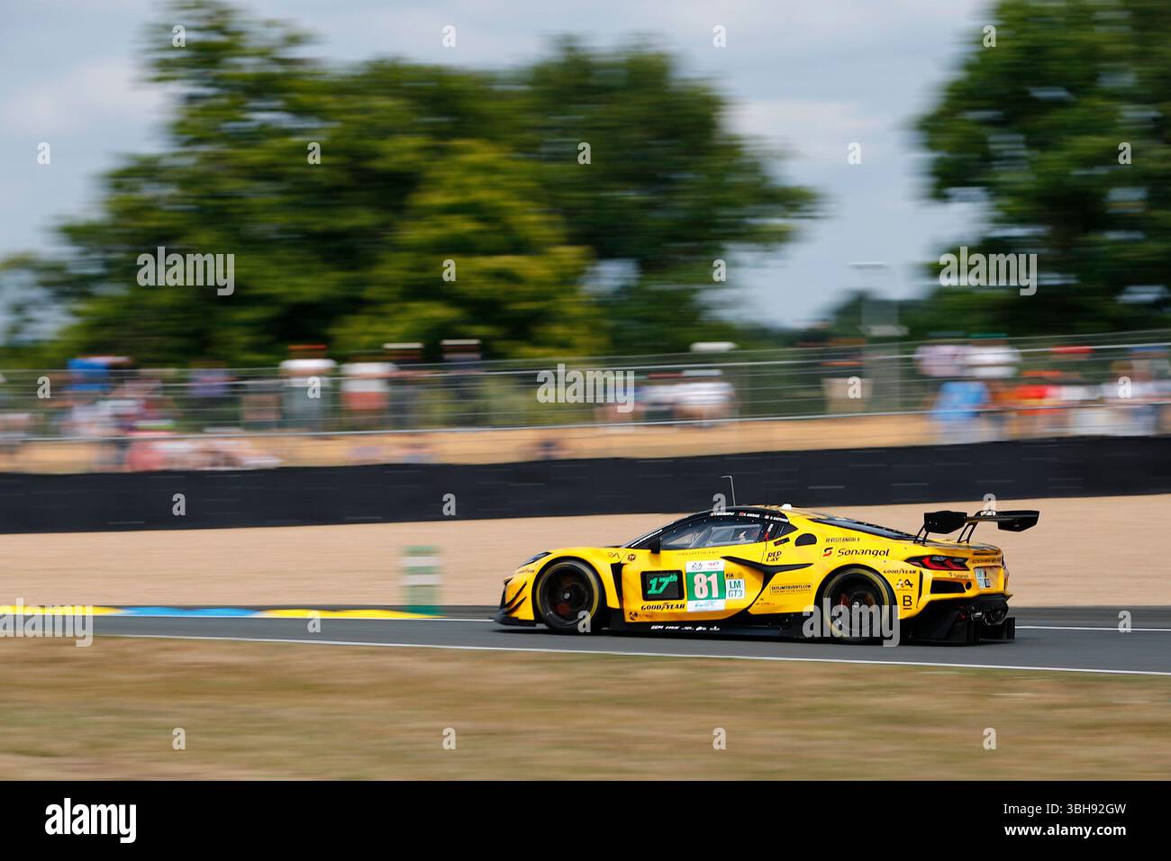 Le Mans, France, 8 June 2025. #81 TF Sport (GBR) Corvette Z06 LMGT3.R ...