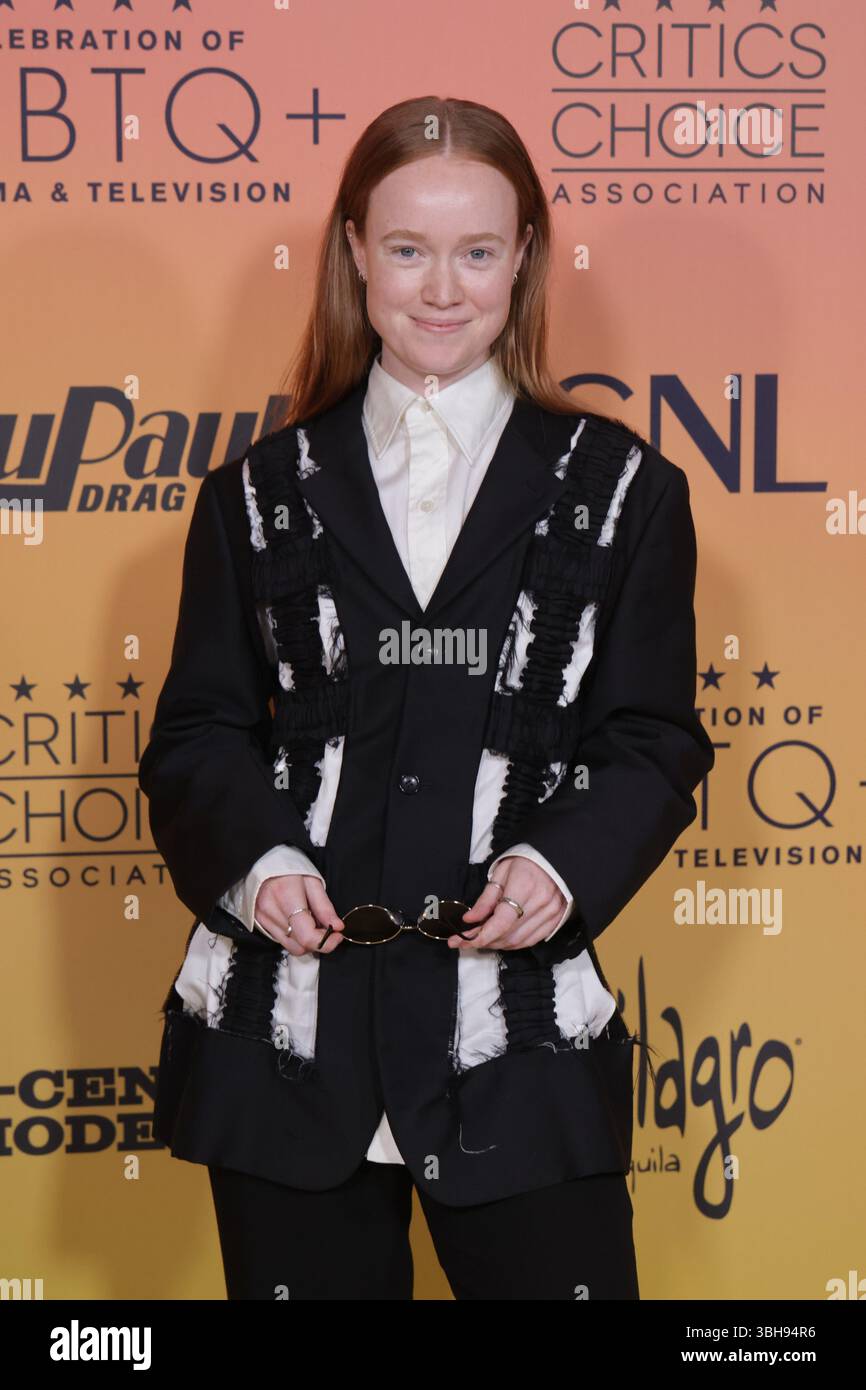 Los Angeles, United States. 06th June, 2025. Liv Hewson attends the ...