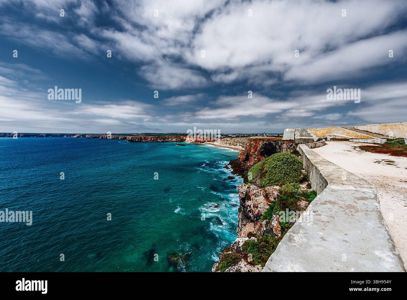 Sagres, Portugal May 28, 2022: Remnants of the School of Sagres, near ...