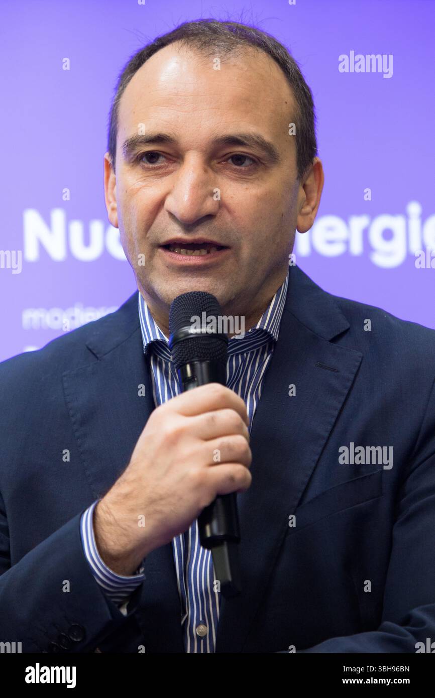 Turin, Italy. 18th May 2025. Mayor of Turin, Italian politician Stefano ...