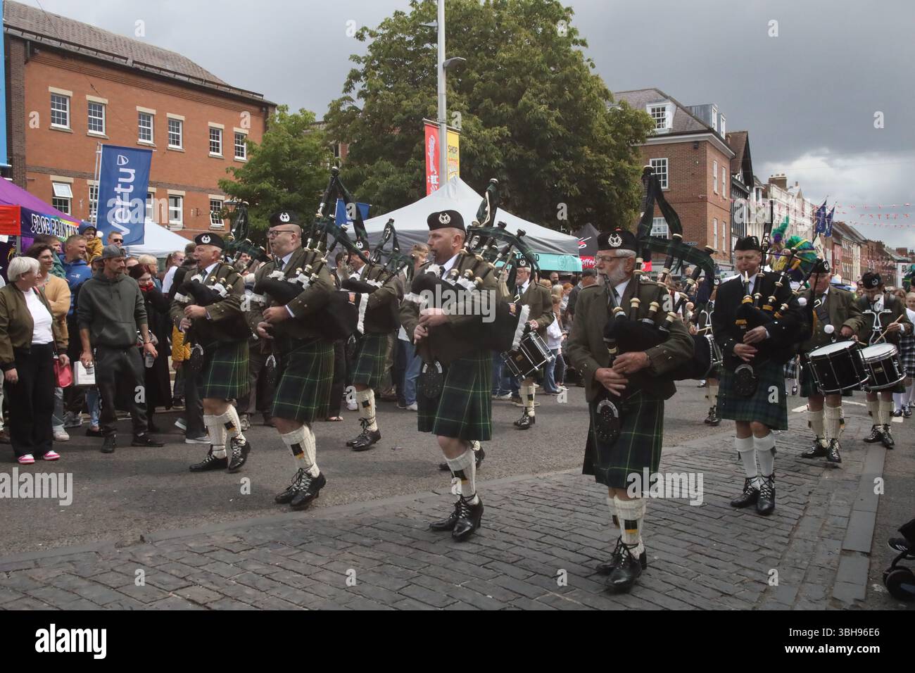 Morpeth, Northumberland, UK, 08th June, 2025. Morpeth Fair Day Parade ...