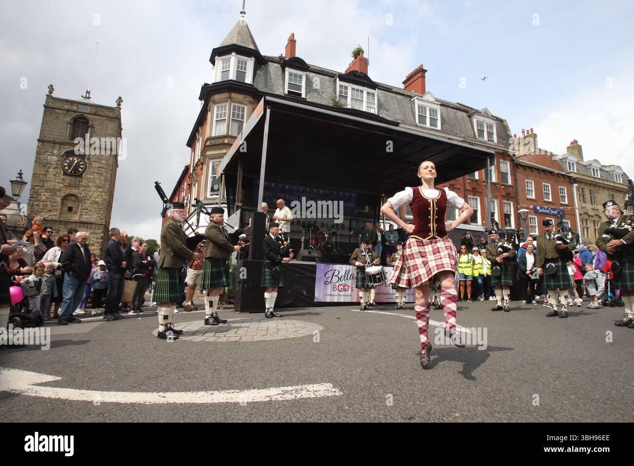 Morpeth, Northumberland, UK, 08th June, 2025. Morpeth Fair Day Parade ...